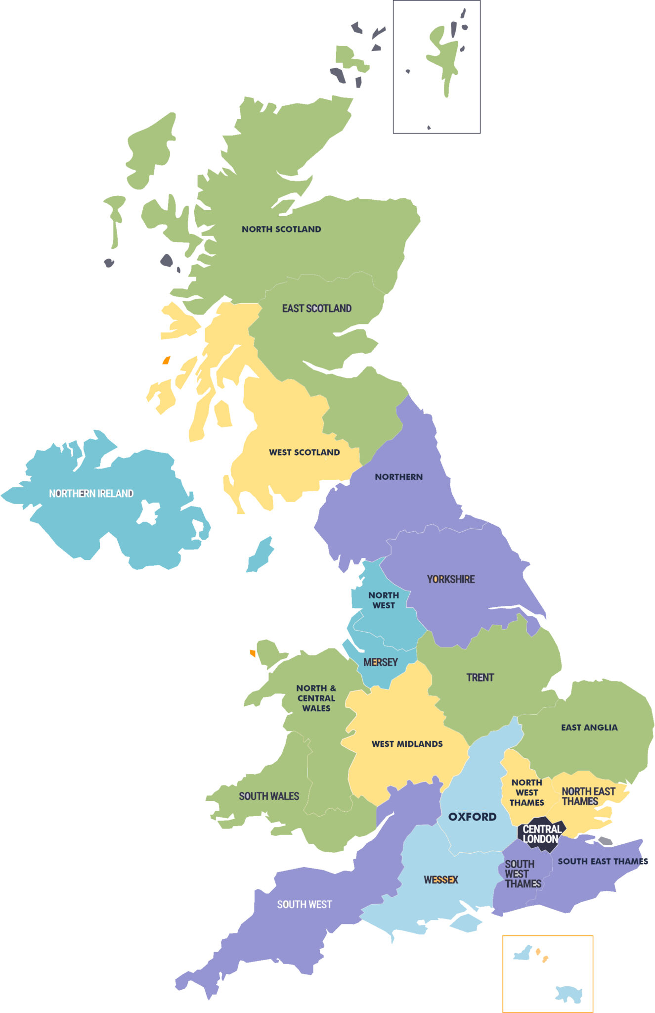 College Regions – College of General Dentistry
