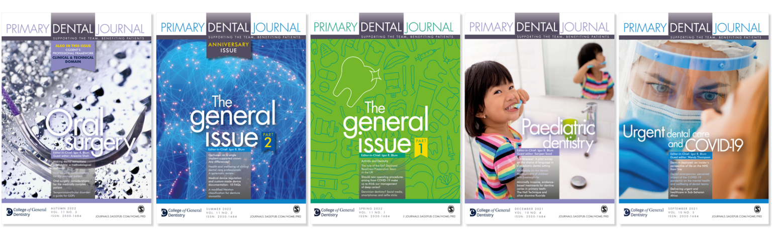 New – Primary Dental Journal – College of General Dentistry